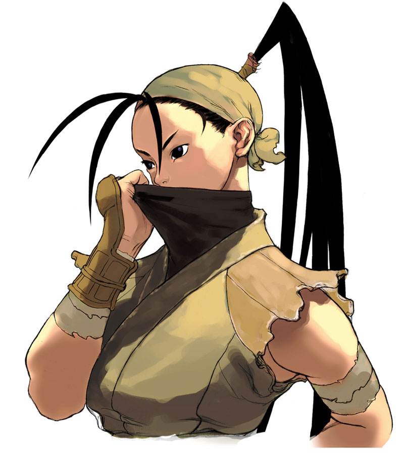 Movimientos Ibuki saga Street Fighter 3